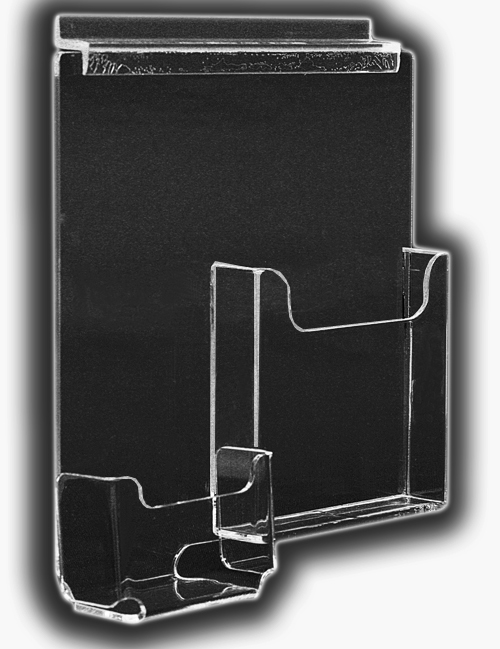Brochure/Cell Phone Combination