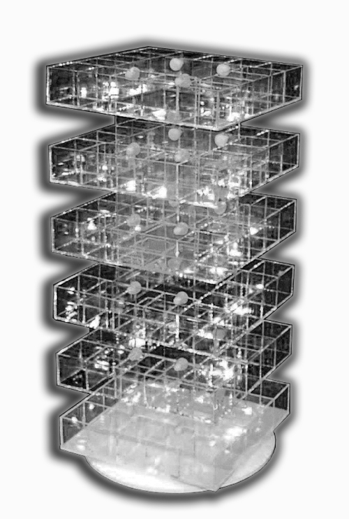 Multi-Story Display Bins