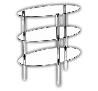 Oval Shelf Unit