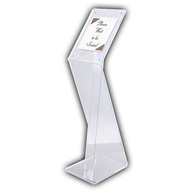 Free-Standing Sign Display